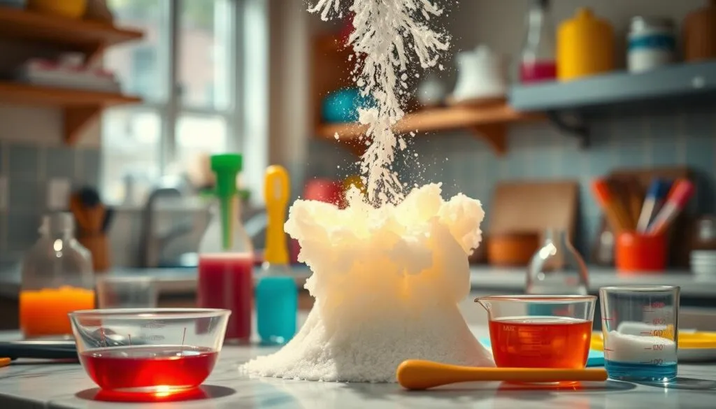 Backpulver Vulkan: Spektakuläres Experiment zuhause