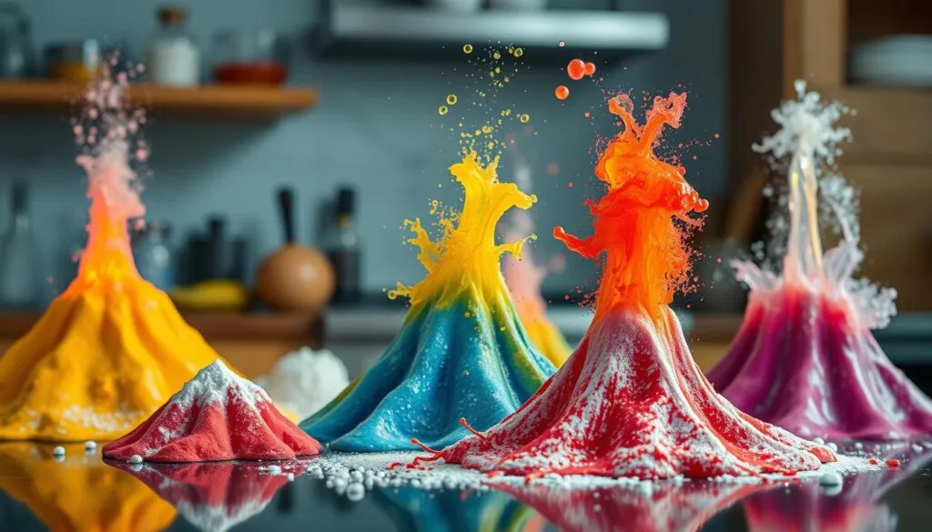 Backpulver Vulkan: Spektakuläres Experiment zuhause