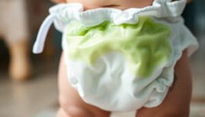 Grüner Durchfall beim Kind - Ursachen und Behandlung